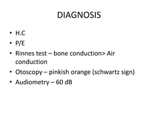 Otosclerosis | PPTX