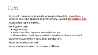 OTOSCLEROSIS in ear nose and throat .pptx