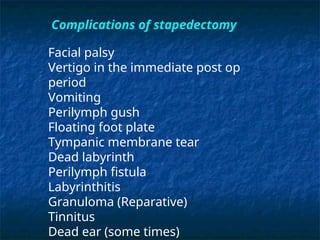 Otosclerosis -Disease of Ear- Otorhionolaryngology | PPT