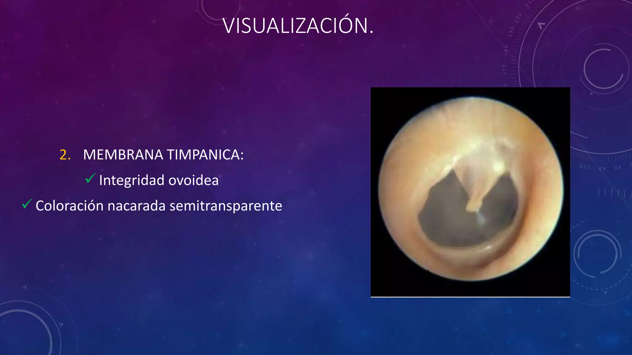 Otoscopia. exploración y procedimiento.