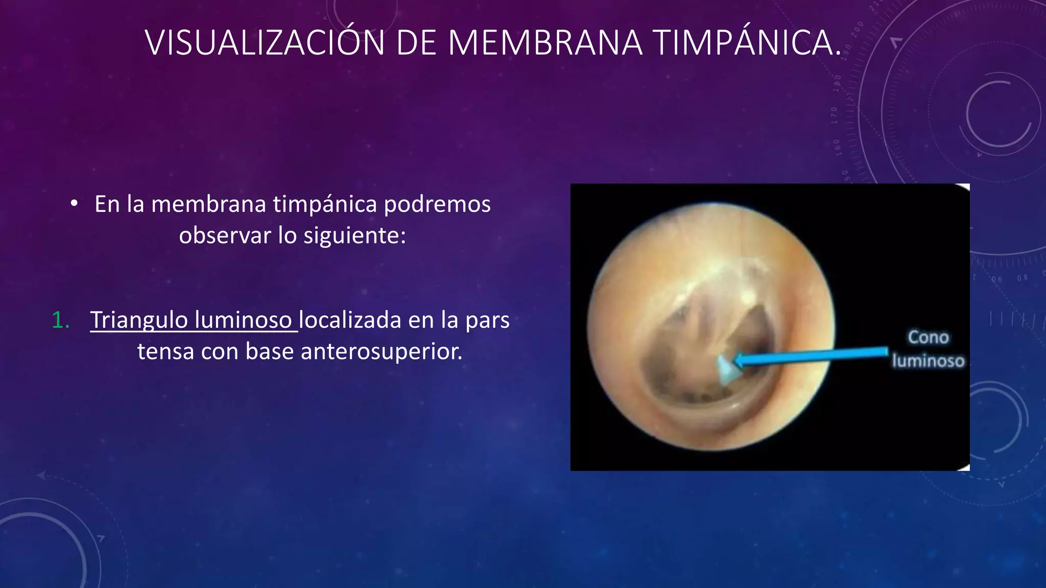 Otoscopia. exploración y procedimiento.