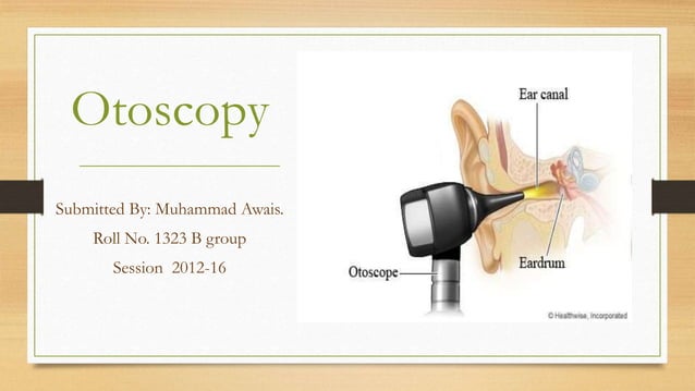 Otoscopy | PPTX
