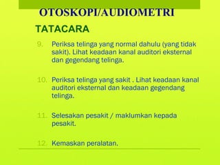 Otoskopi Audiometri | PPT