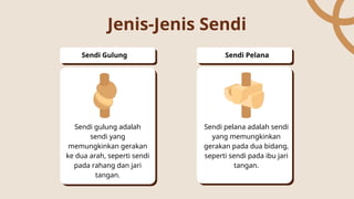 Pembelajaran Otot dan Sendi. kelas 6 pptx | PPTX