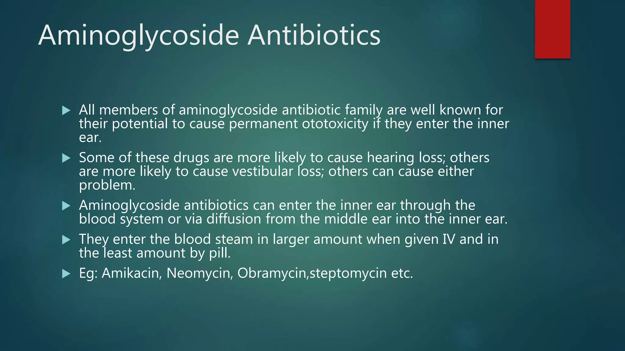 Ototoxicity | PPTX