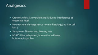 Ototoxicity | PPTX