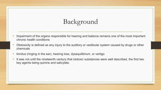 Industrial Ototoxicity | PPTX