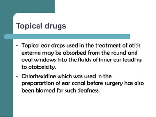Ototoxicity | PDF
