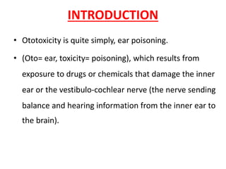 Ototoxicity | PDF