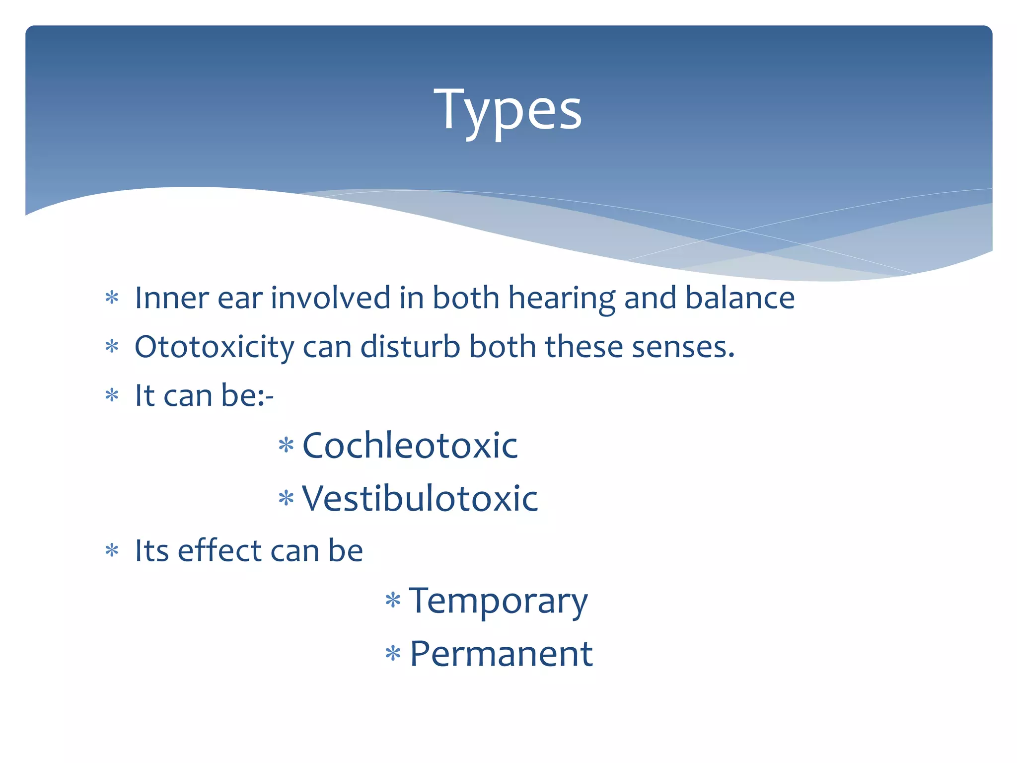 Ototoxicity | PPTX