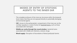 Ototoxicity | PPTX