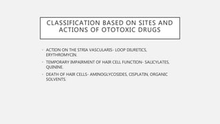 Ototoxicity | PPTX