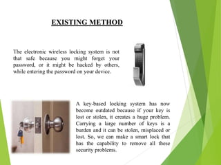 OTP BASED SMART LOCK SYSTEM USING GSM MODULE | PPTX