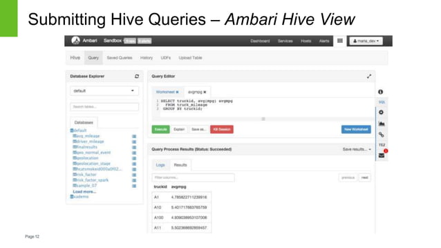 Transformation Processing Smackdown; Spark vs Hive vs Pig | PPT