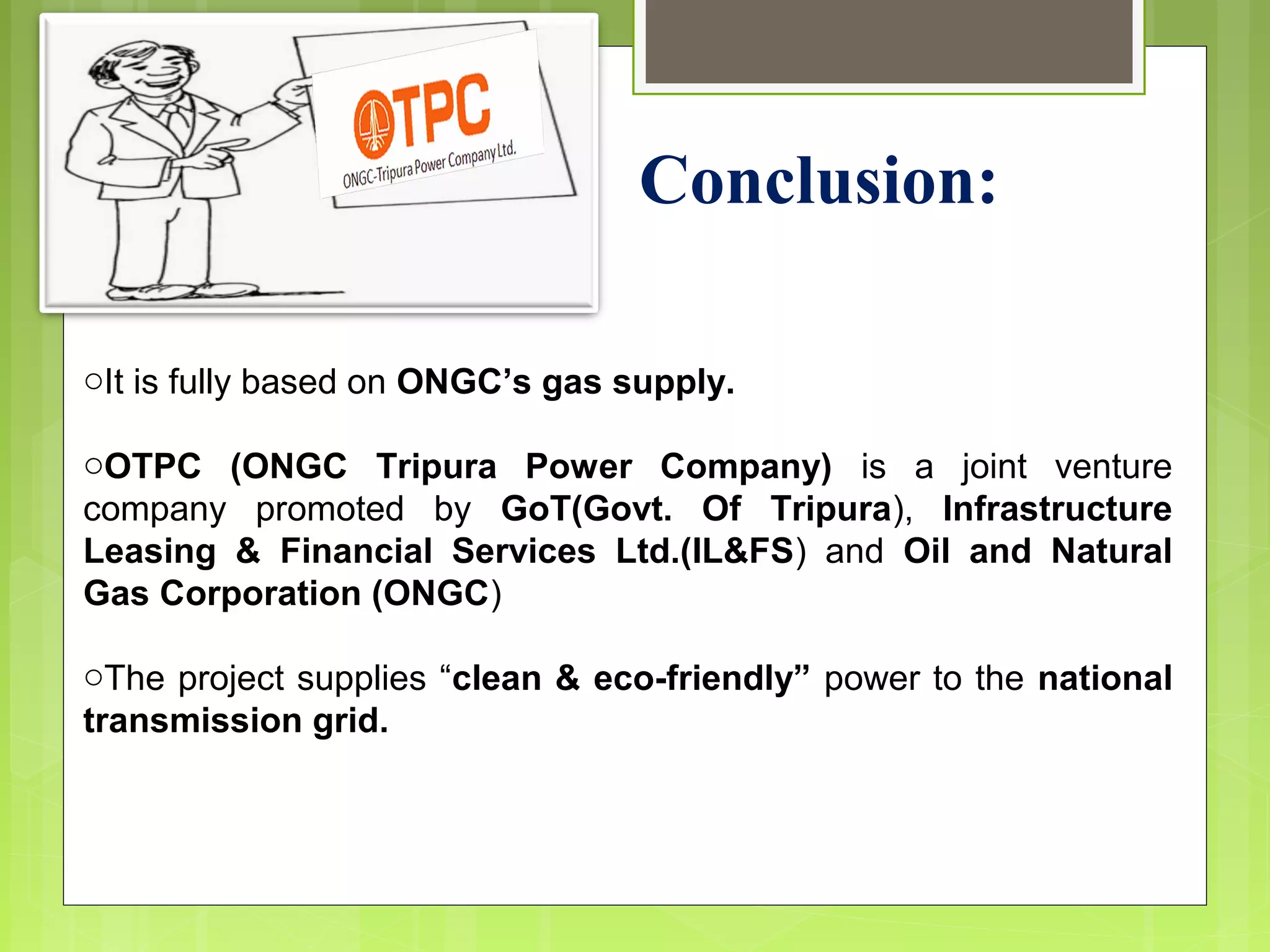 OTPC-Palatana 726.6MW combined cycle power generation | PPT