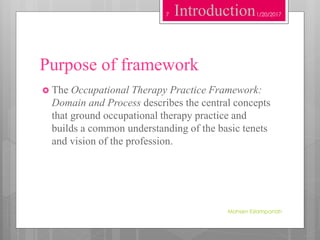 Occupational Therapy Practice Framework :Domain & process 3rd Edition ...