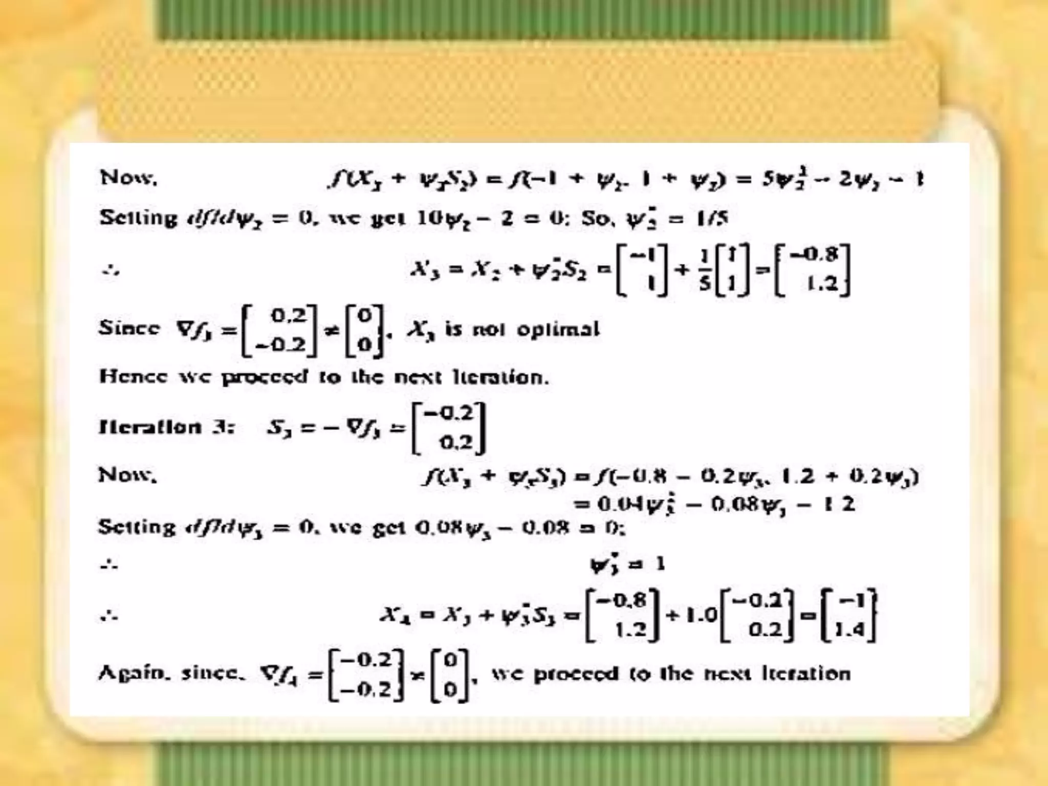 Gradient Search Cauchy Method | PPTX