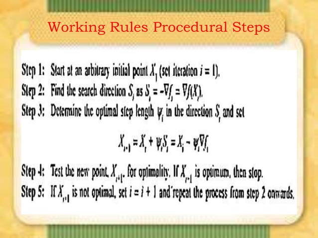 Gradient Search Cauchy Method | PPTX