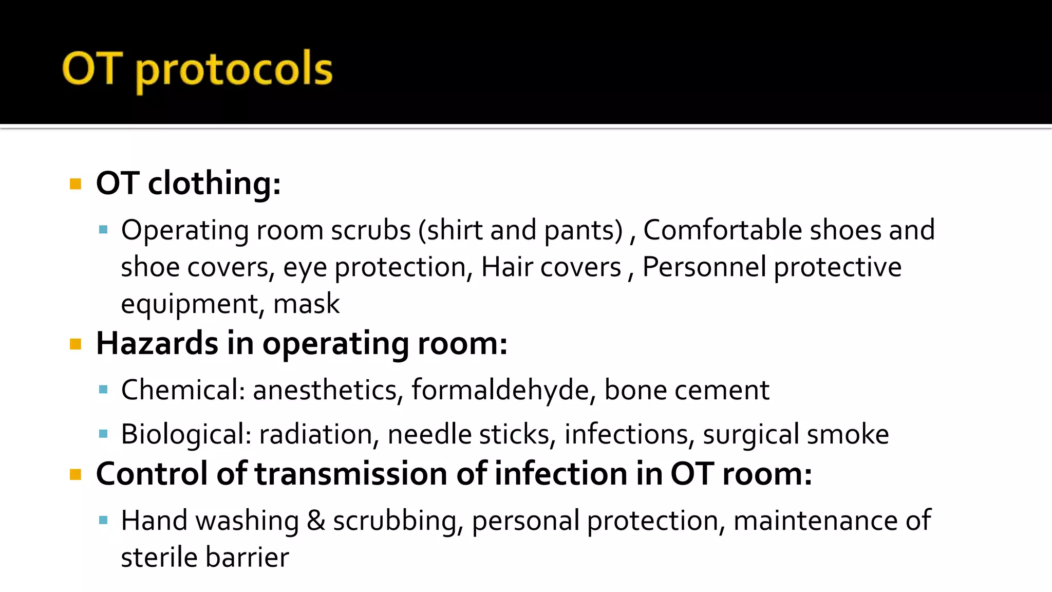 Ot & protocols | PPTX