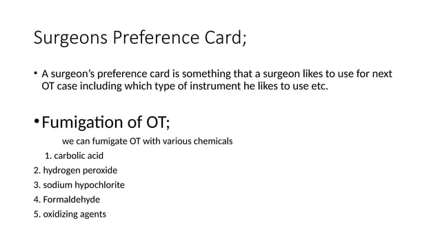 OT Protocols. OT Protocols OT Protocolspptx | PPTX | Surgery | Medical ...
