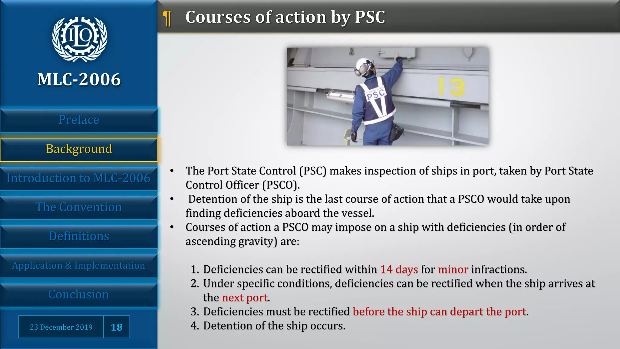 Maritime Labour Convention (MLC 2006) | PDF