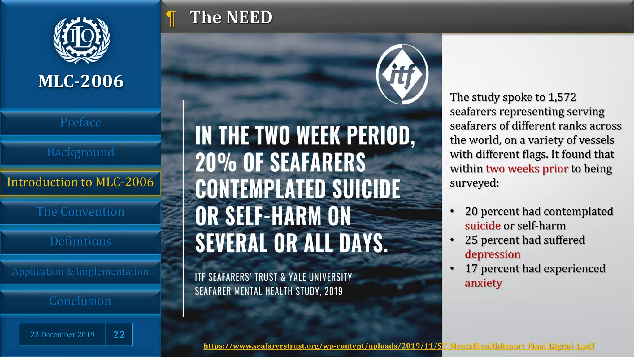 Maritime Labour Convention (MLC 2006) | PDF