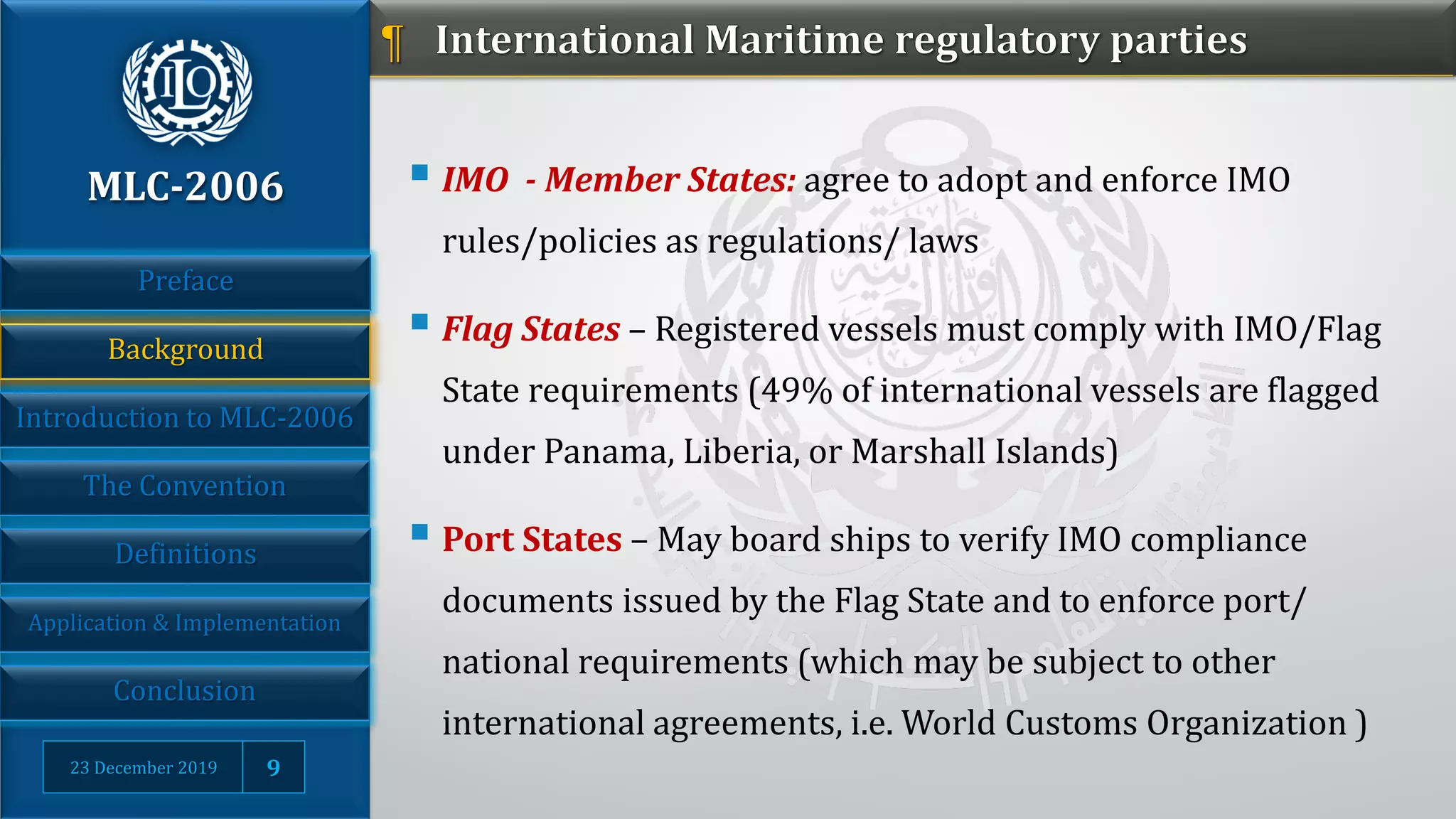 Maritime Labour Convention (MLC 2006) | PDF