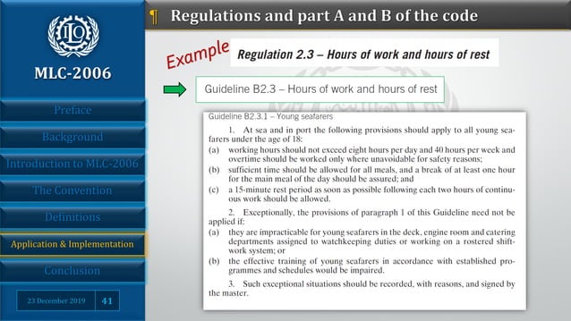 Maritime Labour Convention (MLC 2006) | PDF