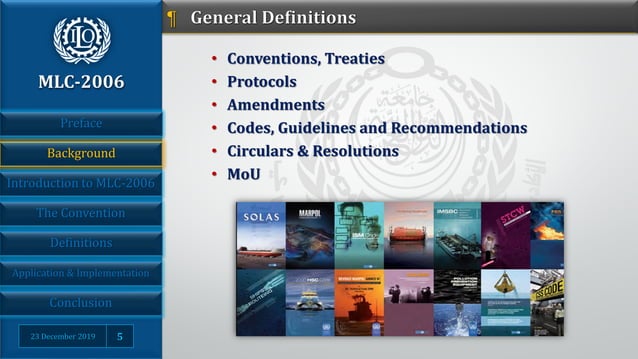 Maritime Labour Convention (MLC 2006) | PDF