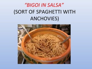 O) traditional veneto food and food pyramid meeting spain | PPT