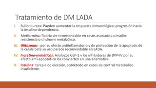 Otras Diabetes: Diabetes Tipo Lada y tipo MODY | PPTX