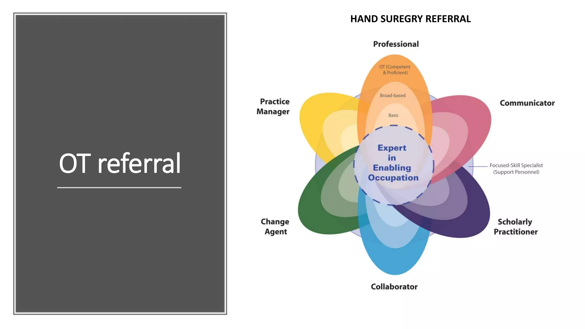 Occupational Therapy referral surgeons perspective | PPT