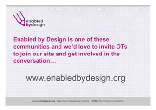 Enabled by Design: people powered personalisation | PPT