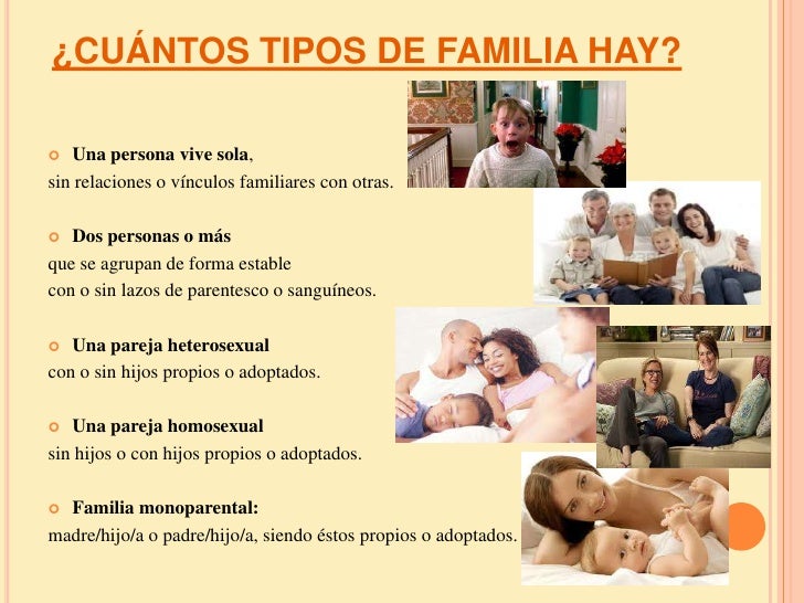 10 Tipos De Familias Las Conoces Todas