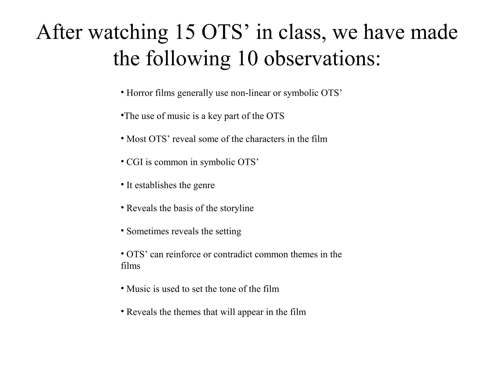 Ots assignment 10 | PPT