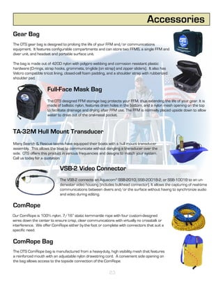 OTS Dive Equipment | PDF | Digital Audio | Computer Software and ...