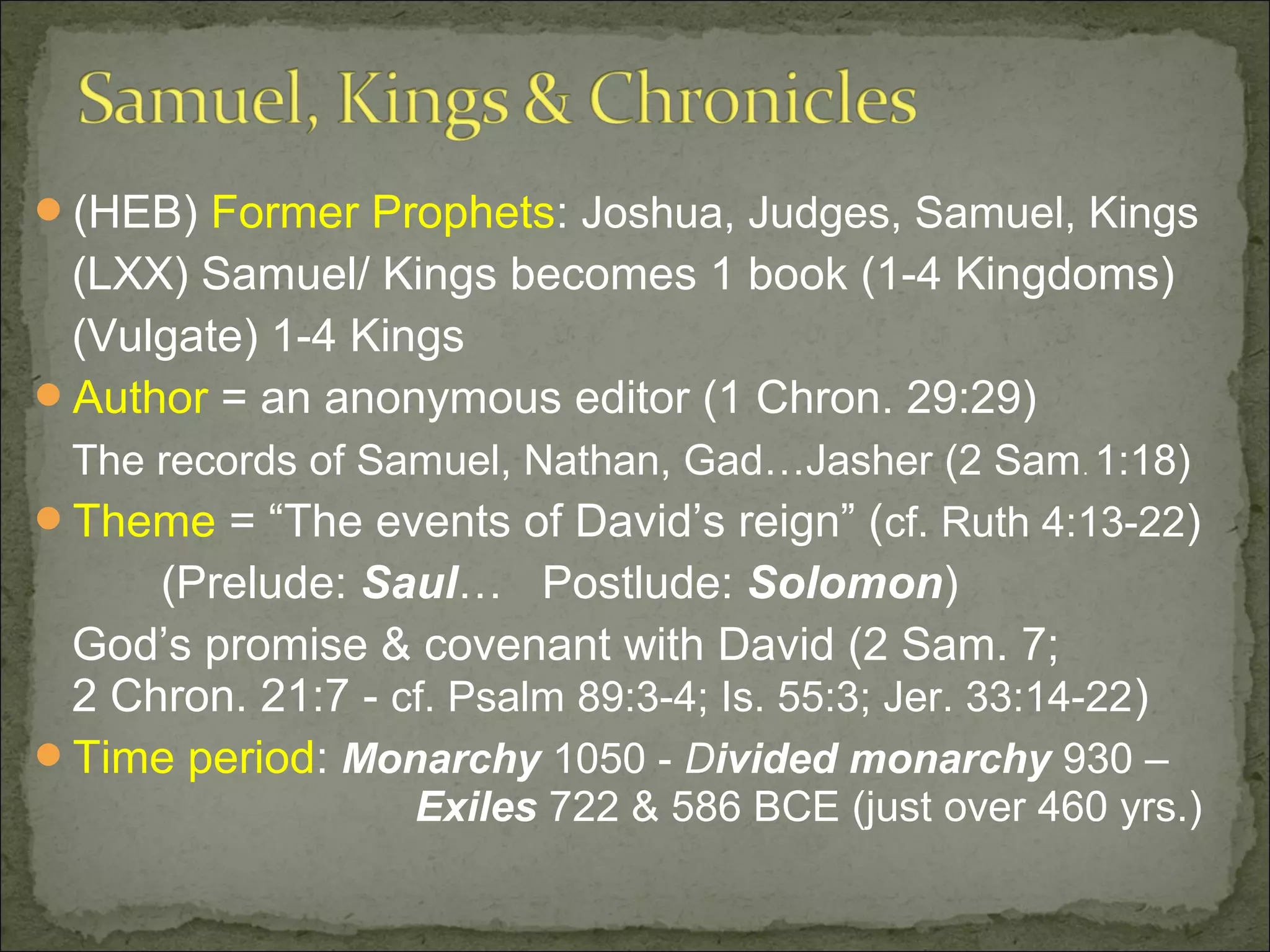 OT Session #4 Monarchy | PPT