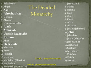 OT Session 7 Major Prophets (Part 1) | PPT | Christianity | Religion ...