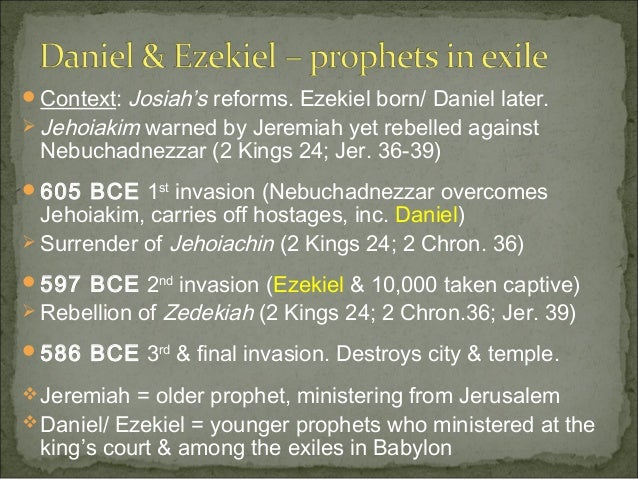 OT Session 8 Major Prophets (Part 2)