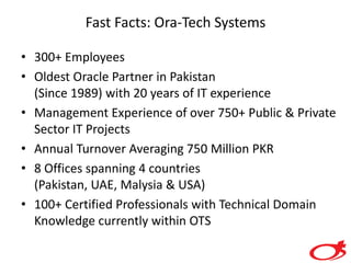 HMIS by Ora-Tech Systems Pvt Ltd | PPTX