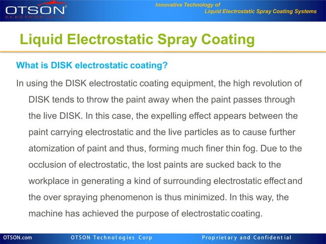 Liquid Electrostatic Spray coating | PDF | Home & Garden