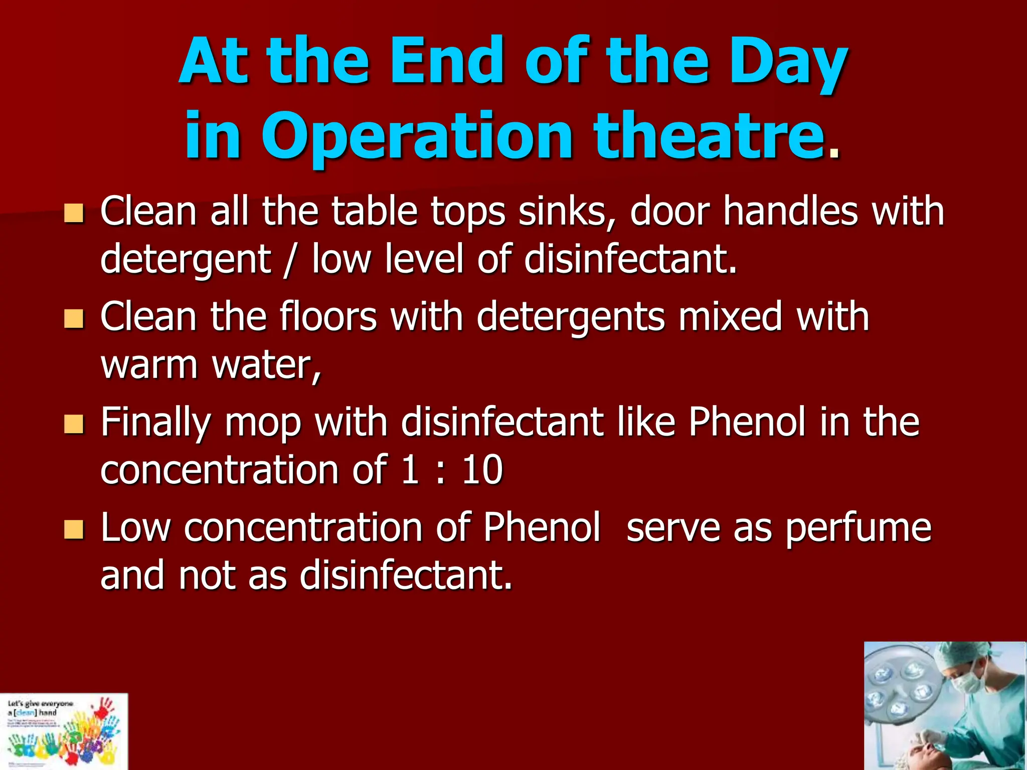 Operation theatre sterilization powerpoint | PPTX