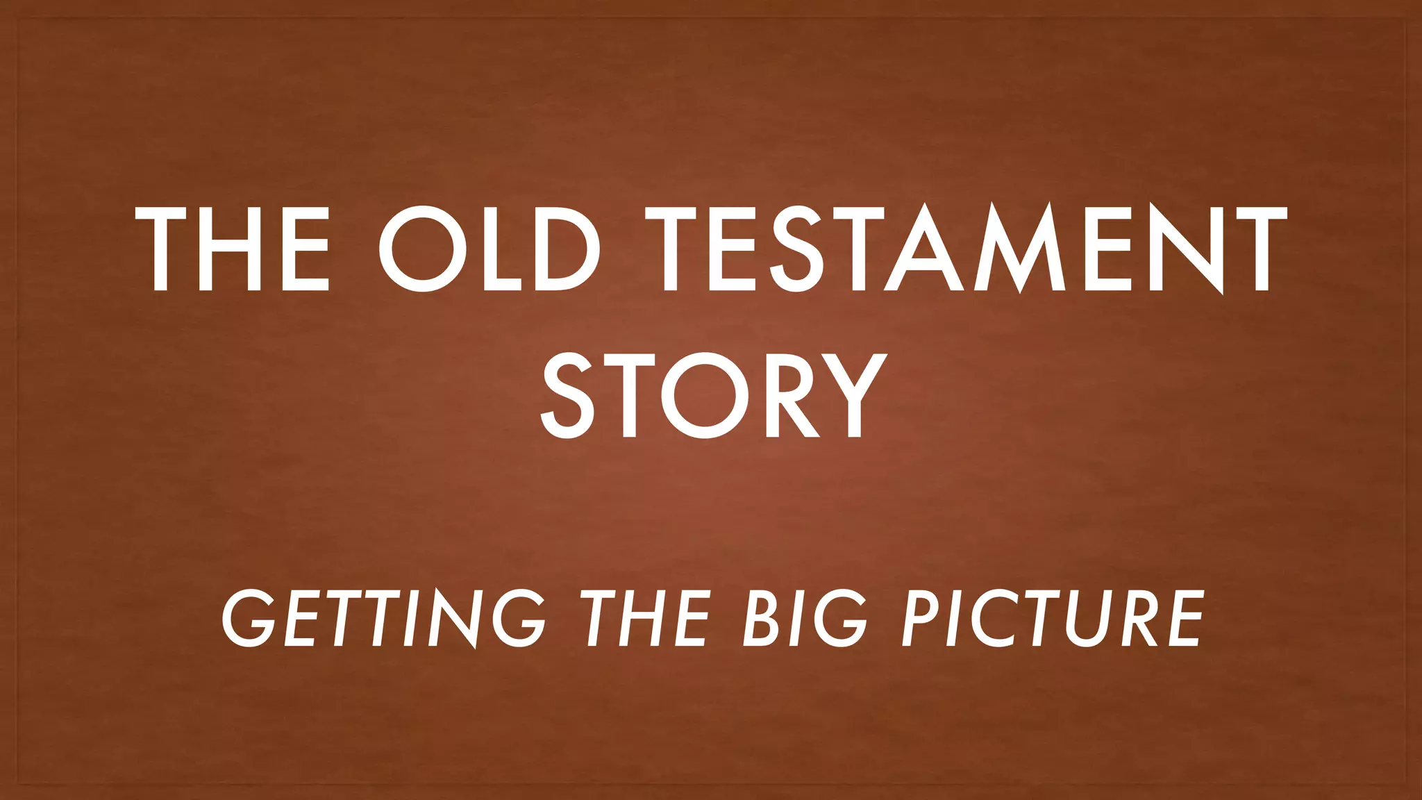 Old Testament story part 3 | PDF
