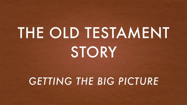 Old Testament story part 3 | PDF | Christianity | Religion & Spirituality