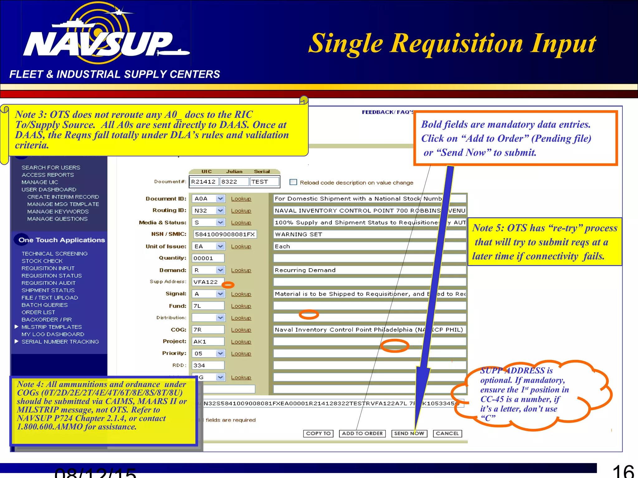 One-Touch Support Training | PPT