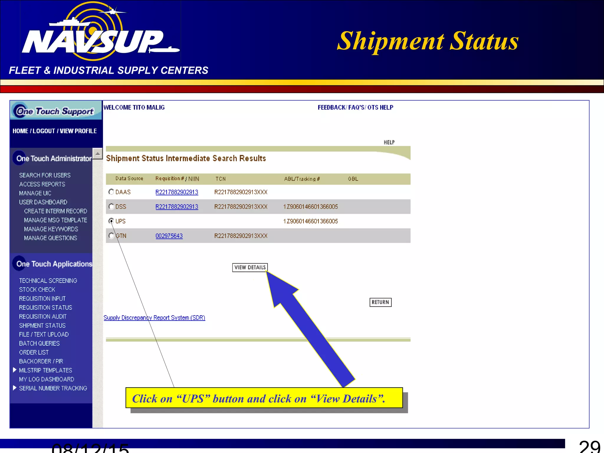 One-Touch Support Training | PPT