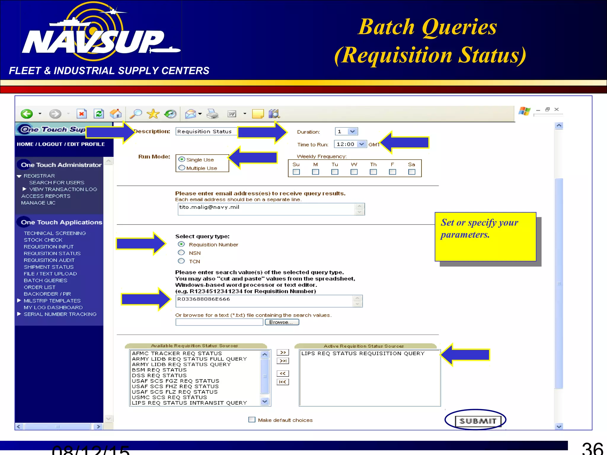 One-Touch Support Training | PPT