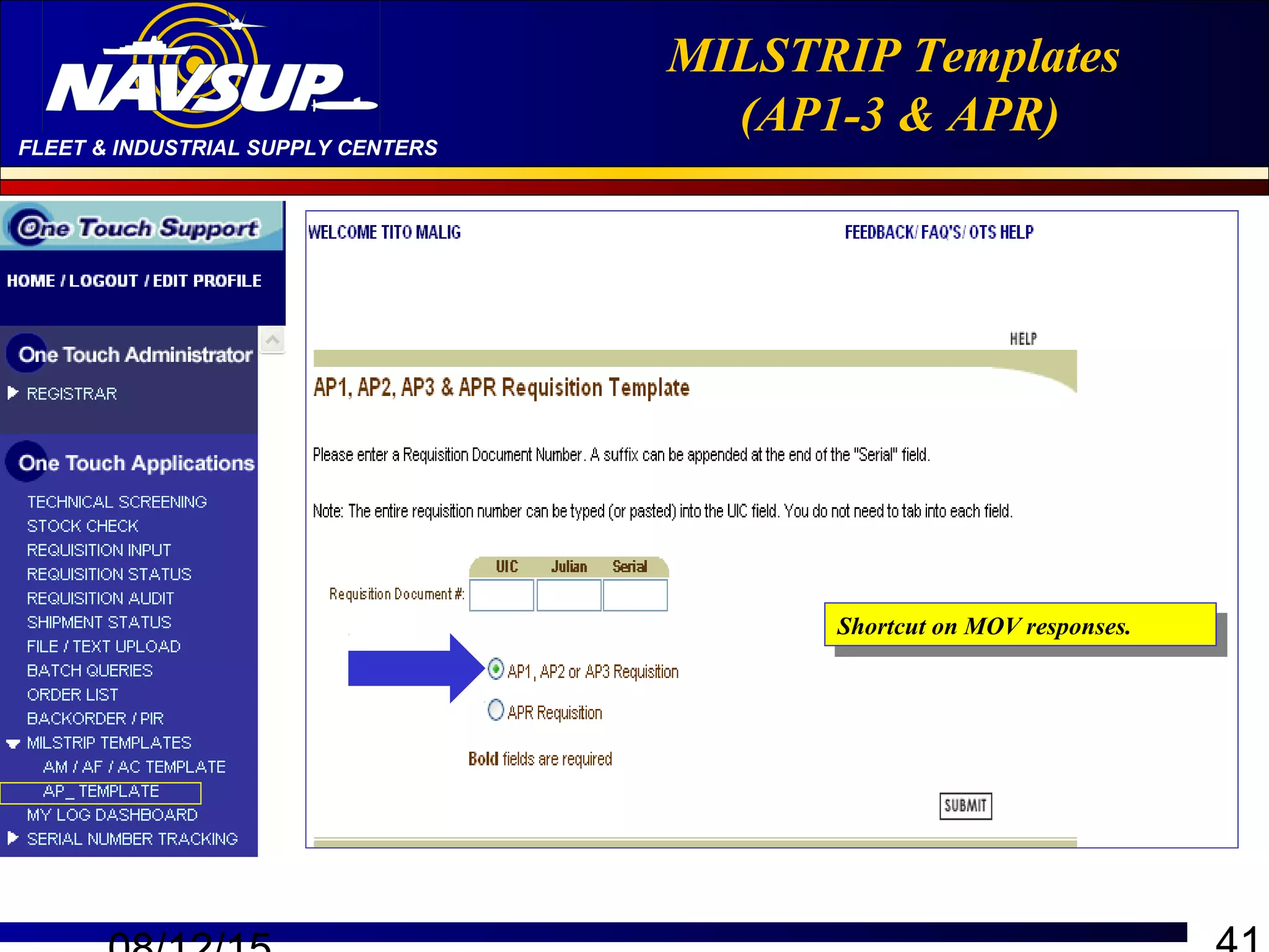 One-Touch Support Training | PPT