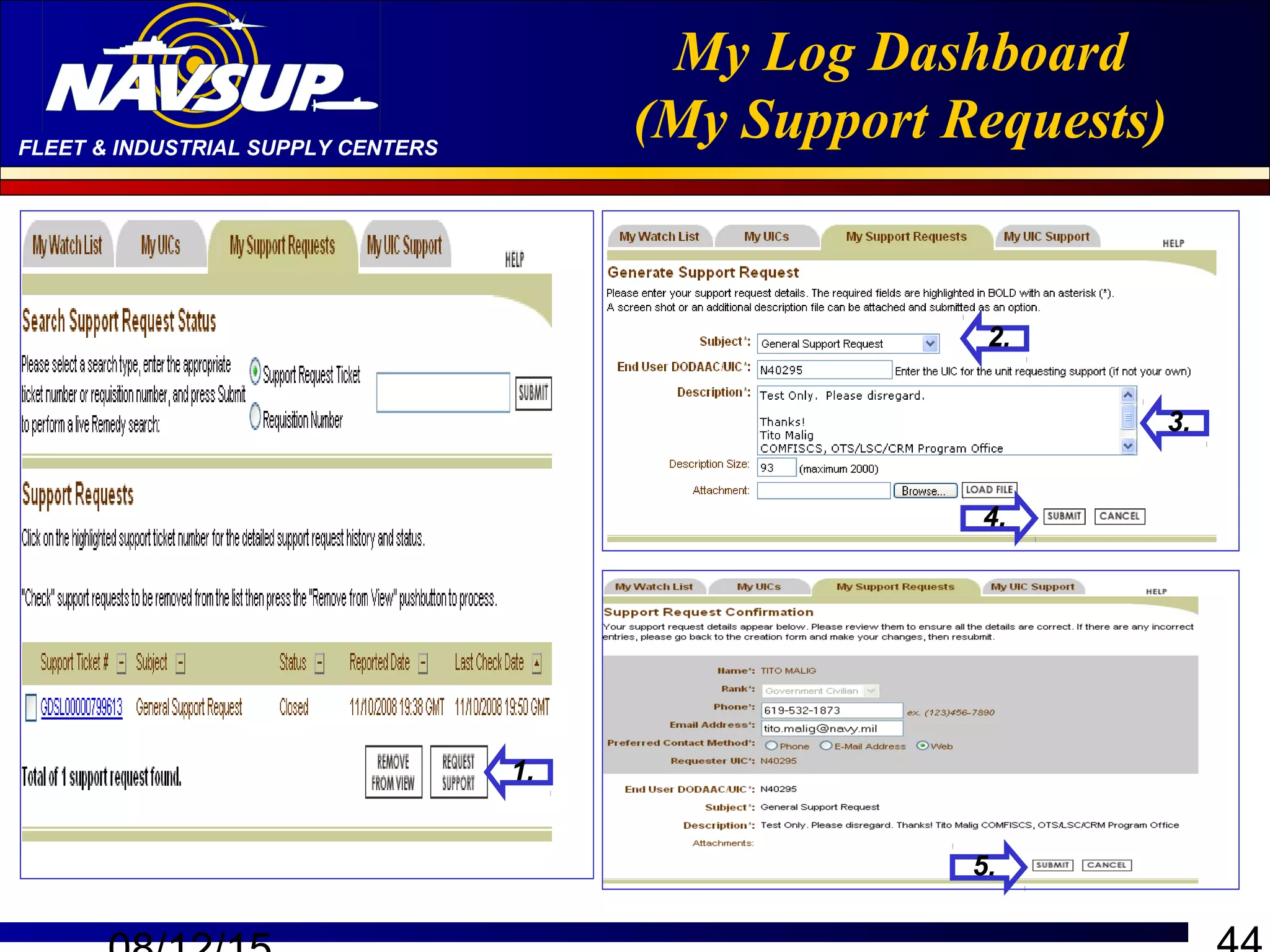 One-Touch Support Training | PPT