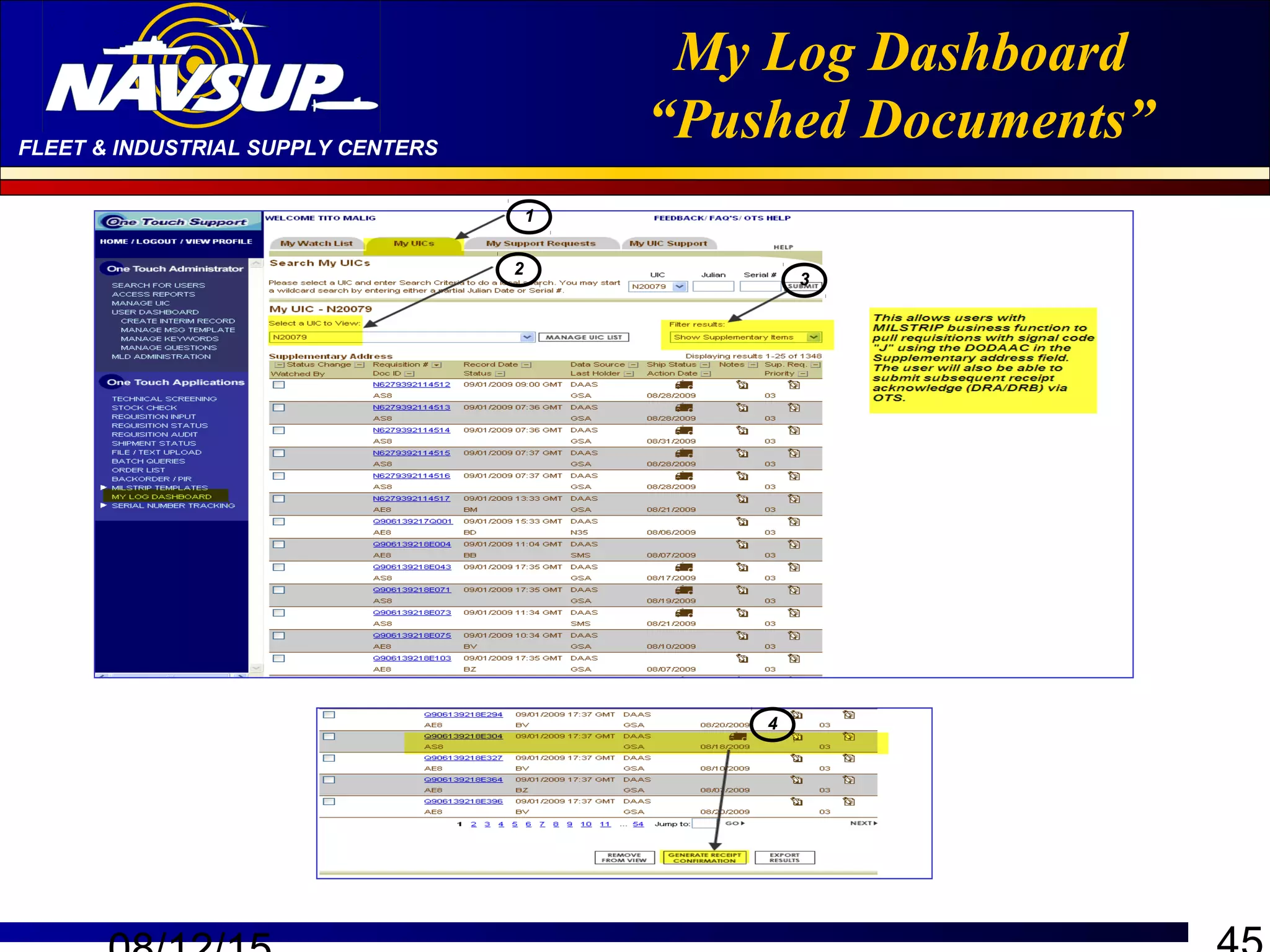 One-Touch Support Training | PPT
